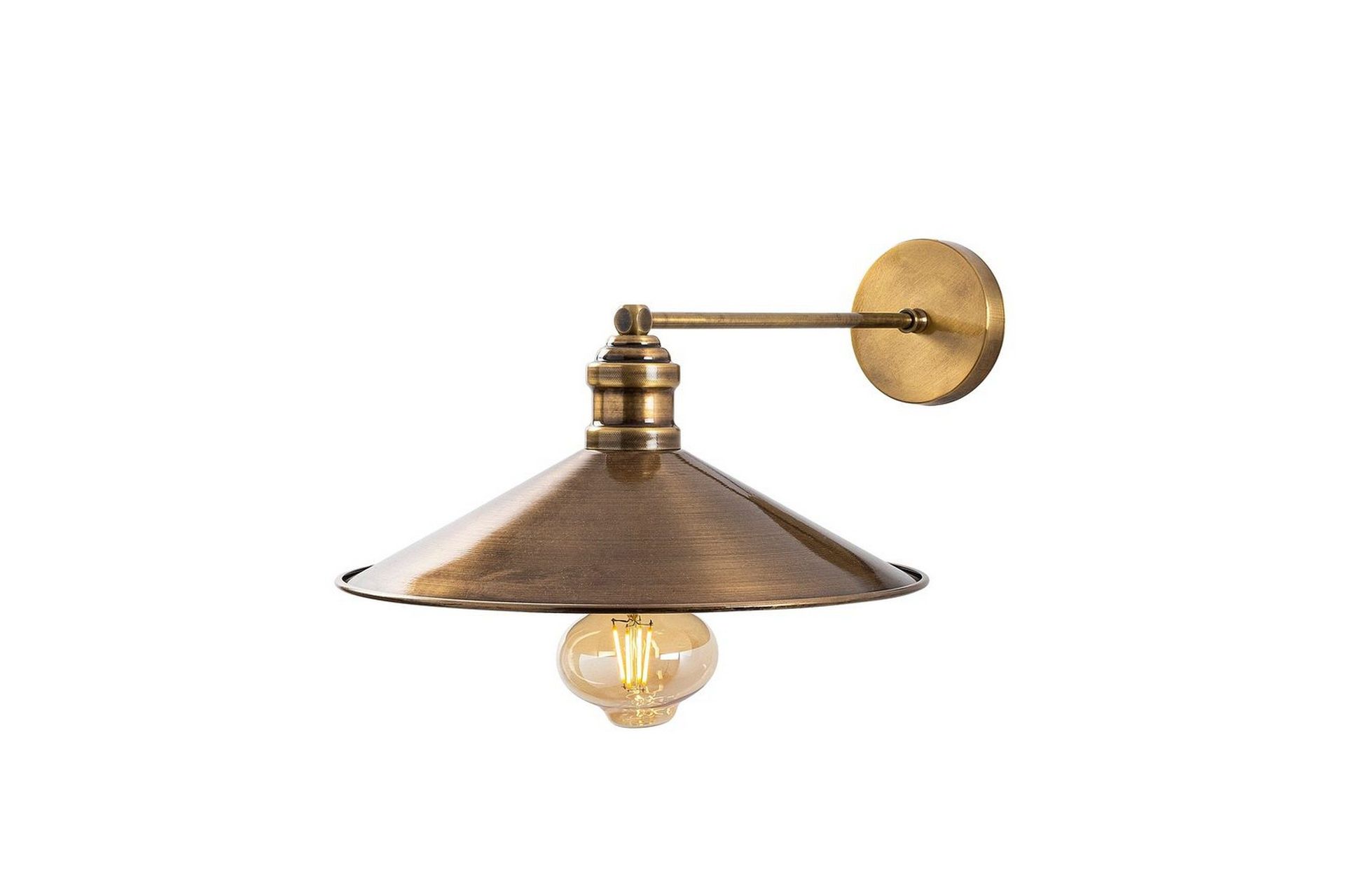 Vägglampa Chichela Tri Vintage Koppar - Belysning & el - Trademax