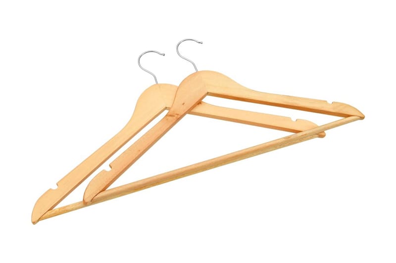 Klädgalgar 50 st halkfria trä - Galgar | Trademax.se