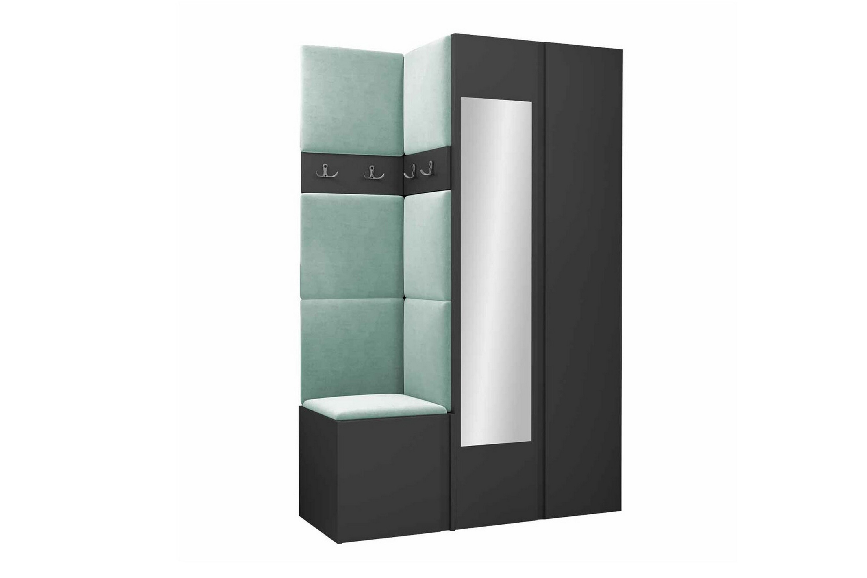 Dunvegan Highboard Grafitgrå - Förvaring - Black Friday - Trademax