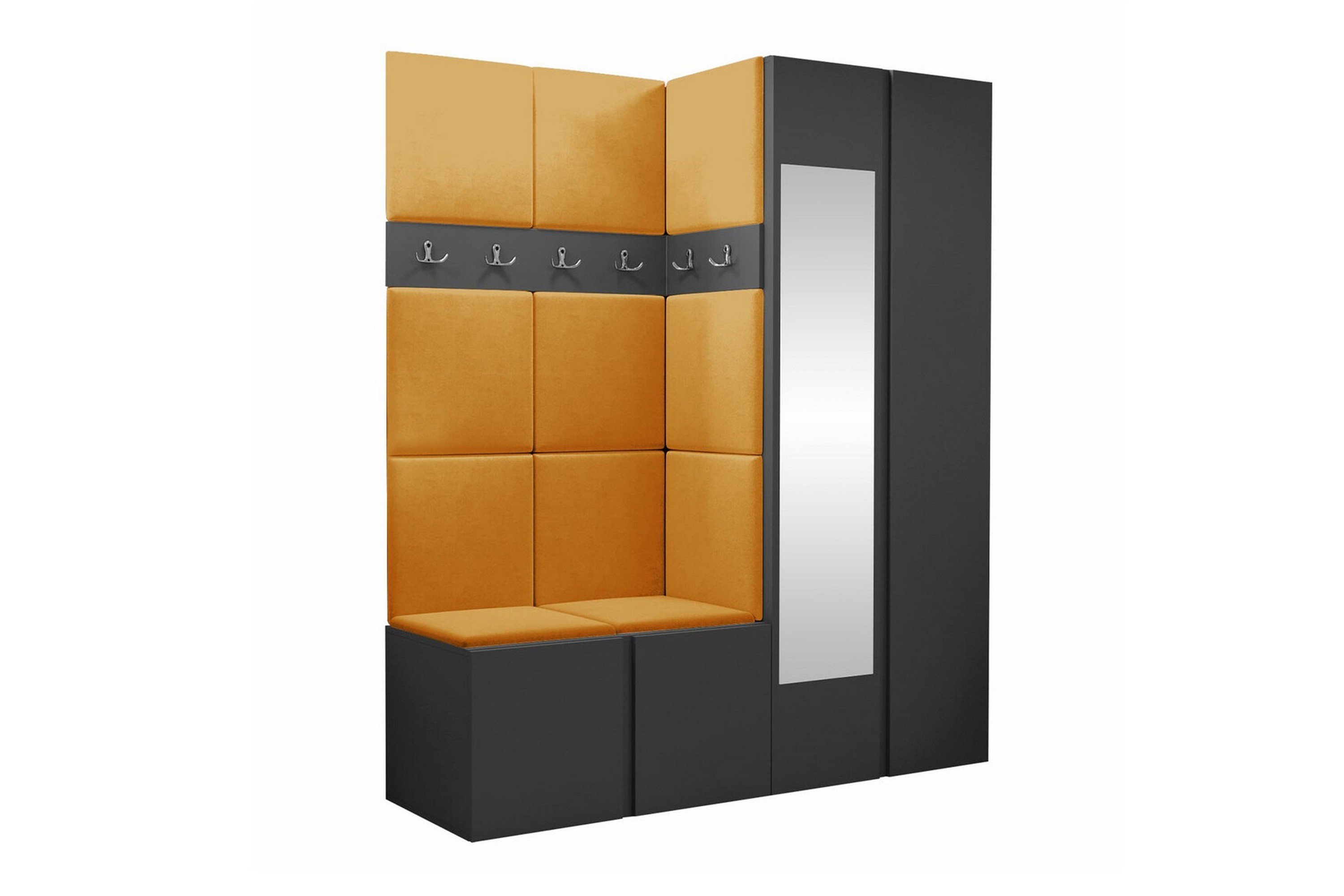 Dunvegan Highboard Grafitgrå - Förvaring - Black Friday - Trademax