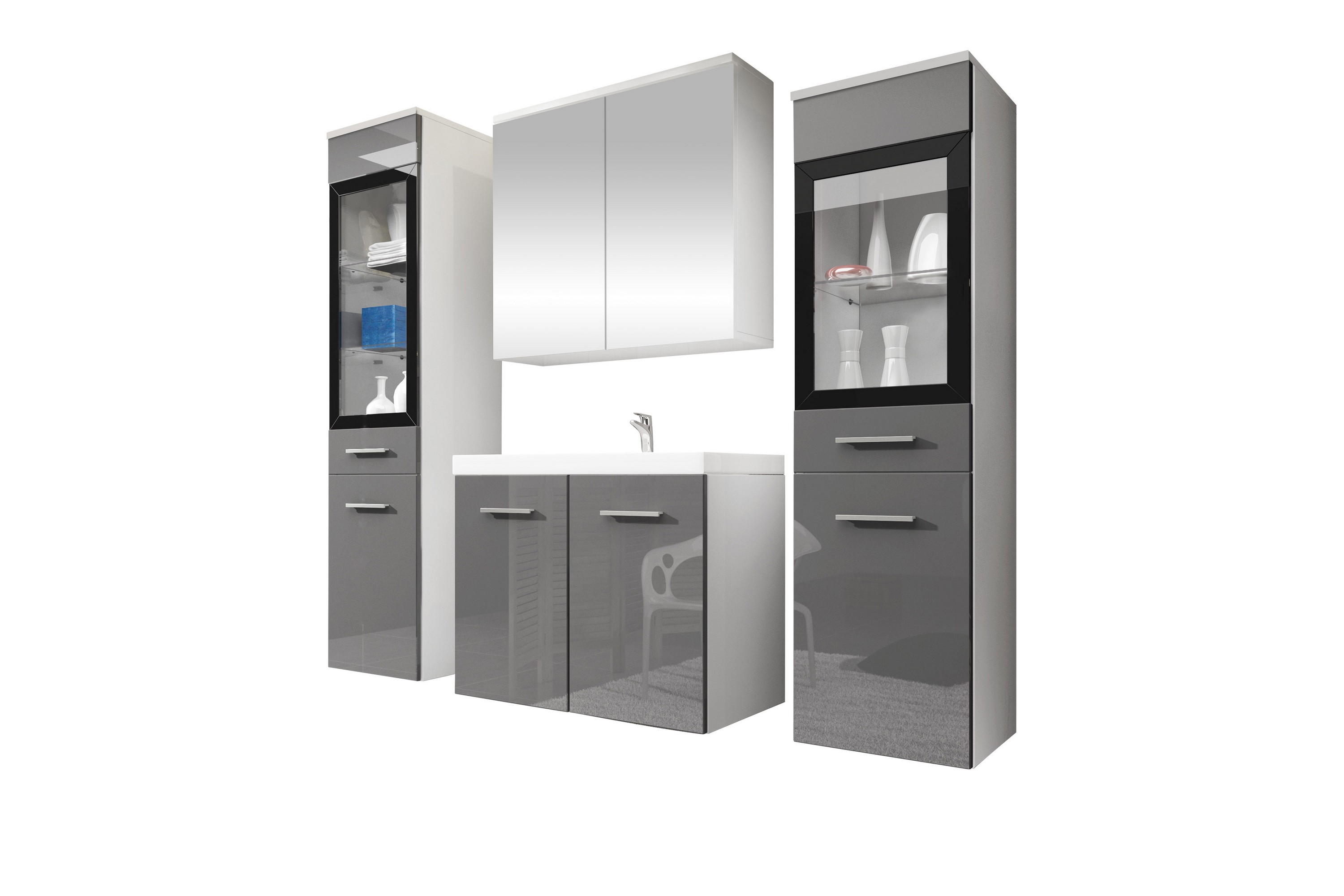 Somender Möbelset för Badrum 132 cm - Hus & renovering - Black Friday ...