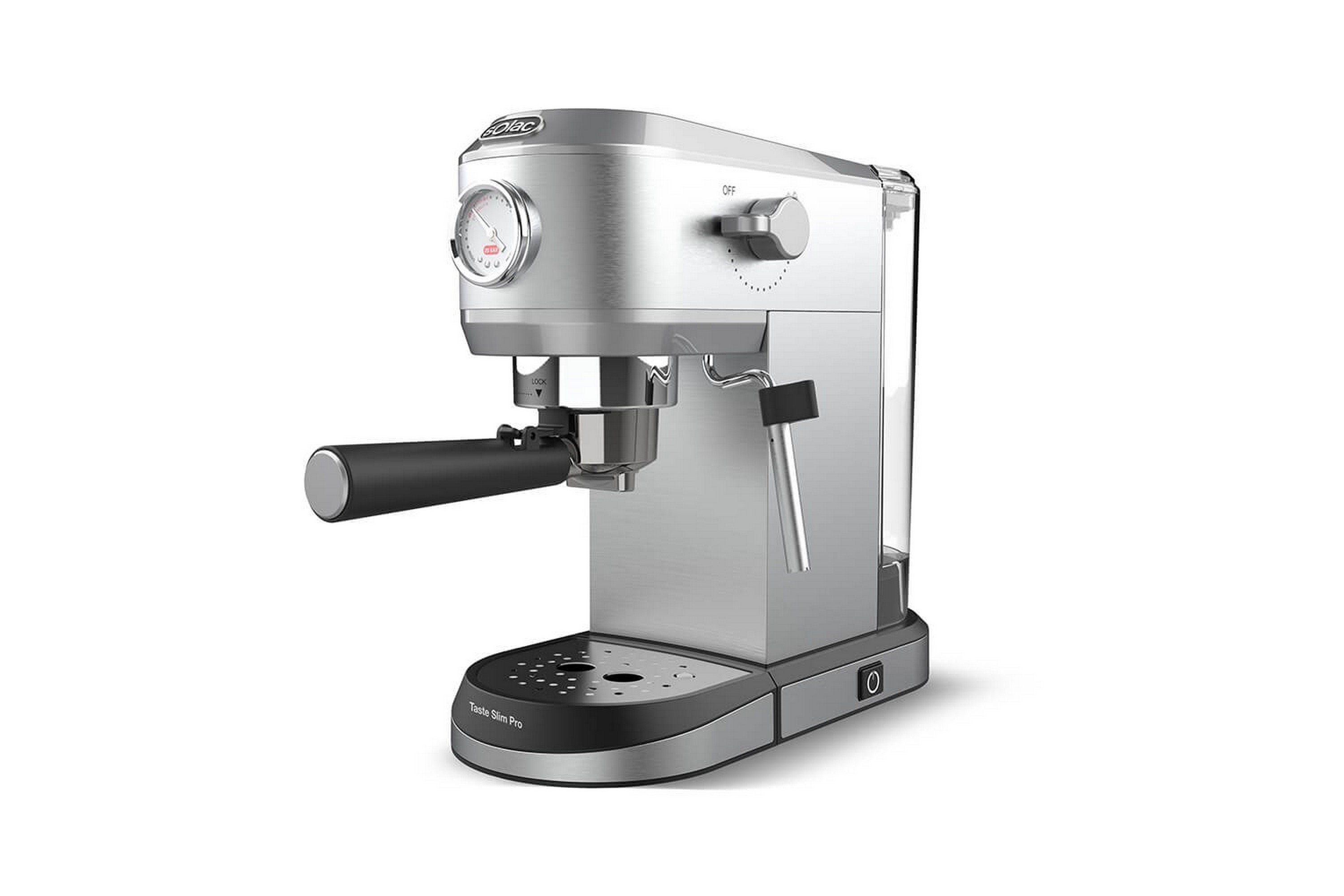 Espressomaskin Solac Taste Slim Pro Silver - Hushåll - Trademax