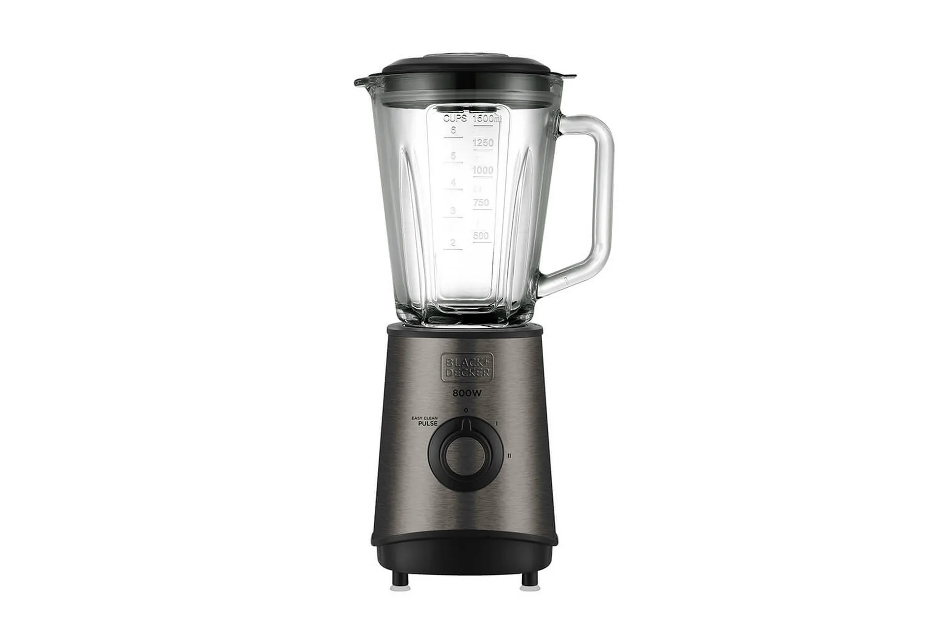 Black+Decker Kannmixer Black+Decker 800W 1.5L Borstat Stål Grå ...