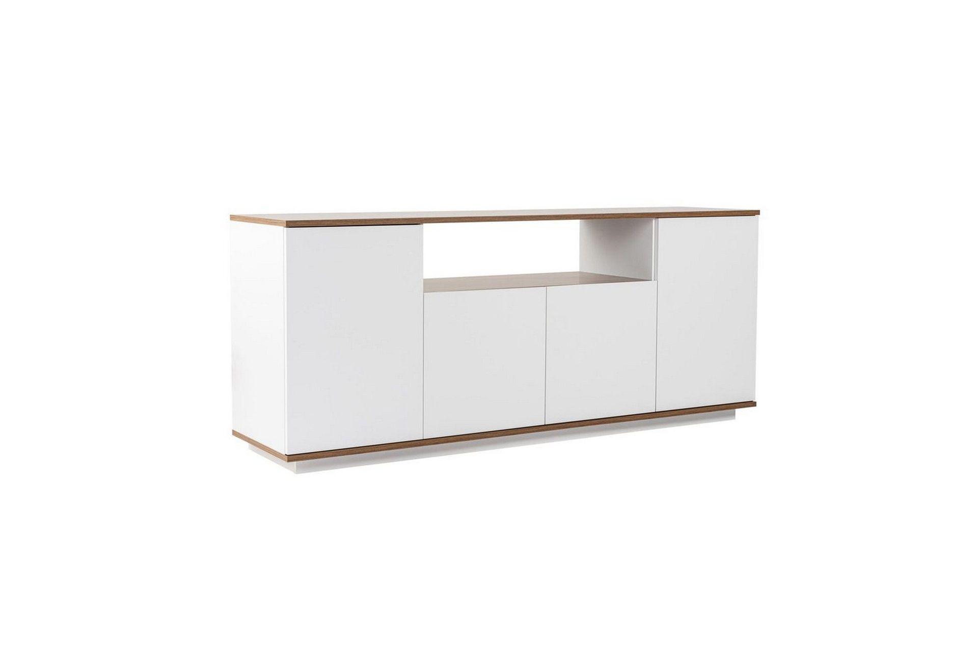Hano Konsollbord 180 cm Natur/Vit - Möbler - Trademax