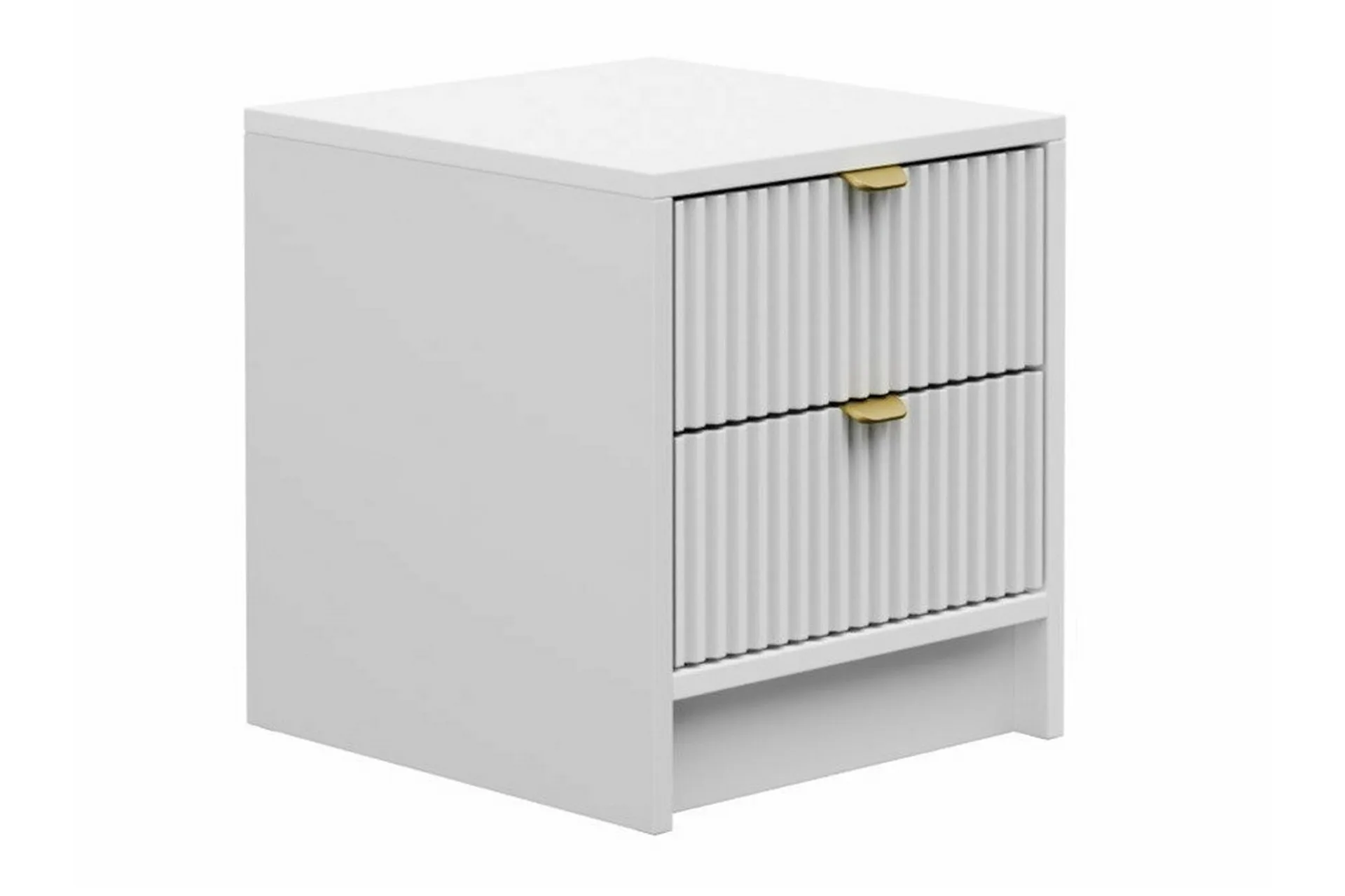 Novaj Sängbord 35 cm Vit - Möbler - Trademax