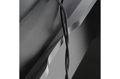 Bays Gaming Skrivbord 160 cm med Förvaring 2 Hyllor Svart - Möbler ...