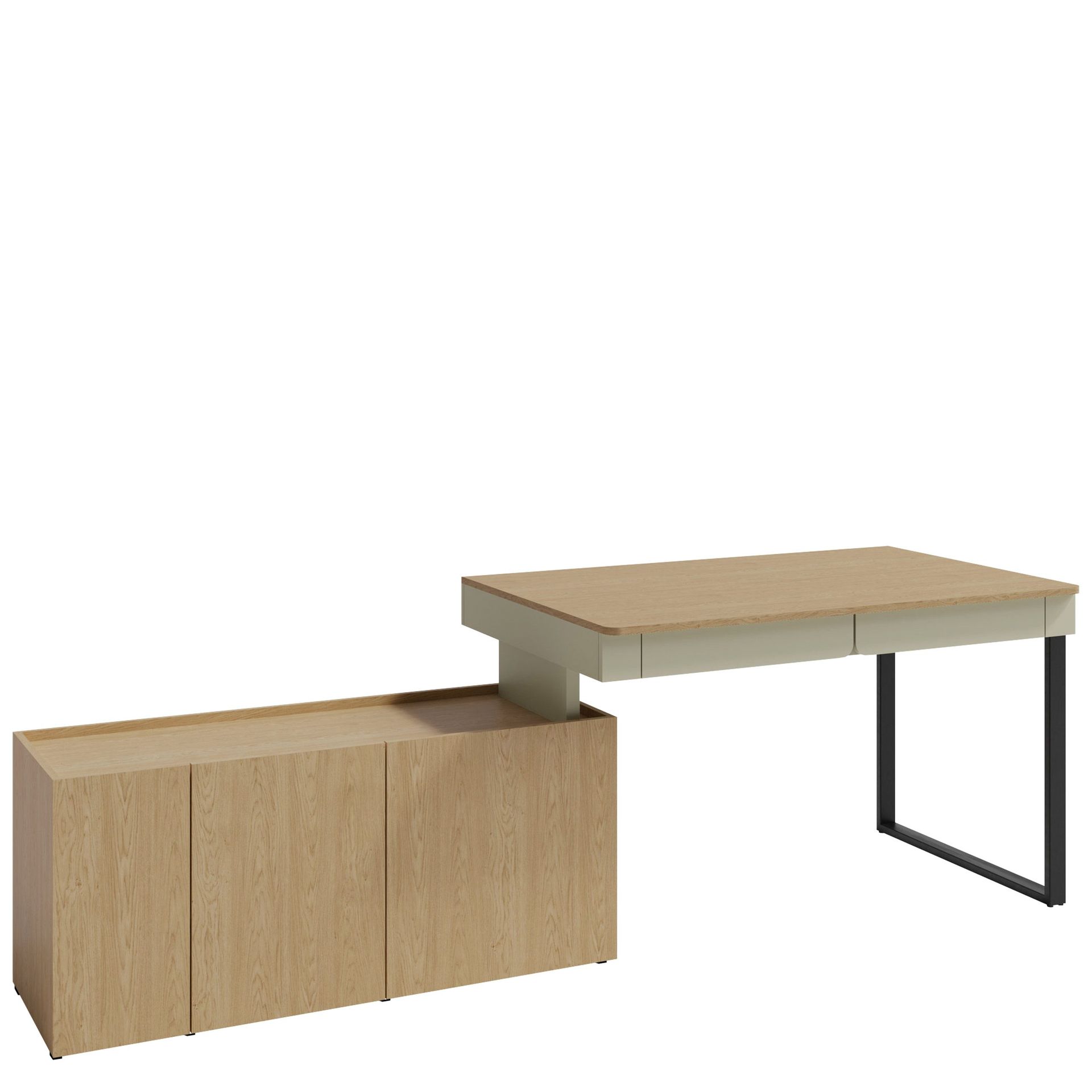 Travic Skrivbord 228 cm - Möbler - Trademax