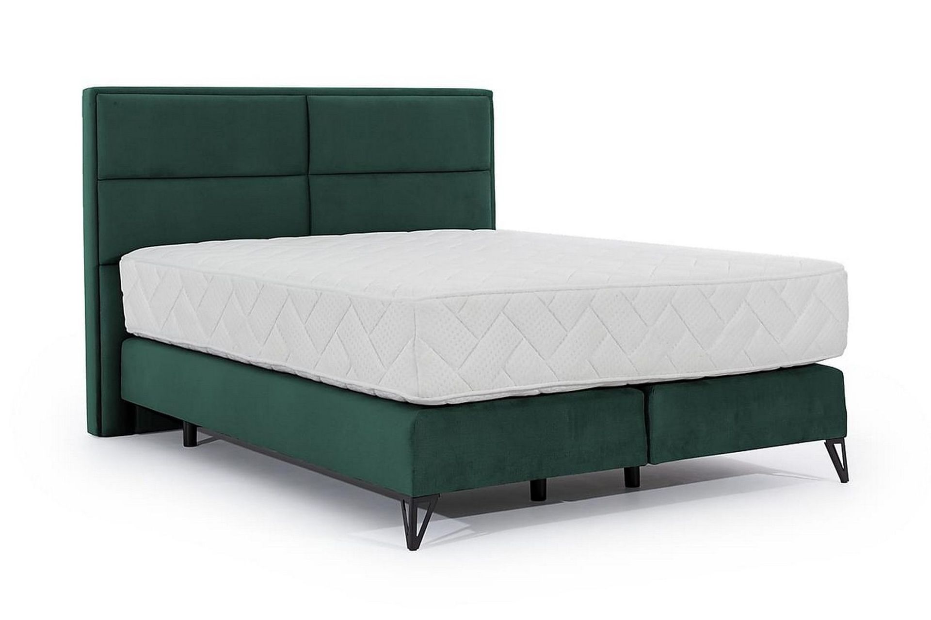 Kasyap Sängpaket Ramsäng 180x200 cm Grön - Möbler - Trademax