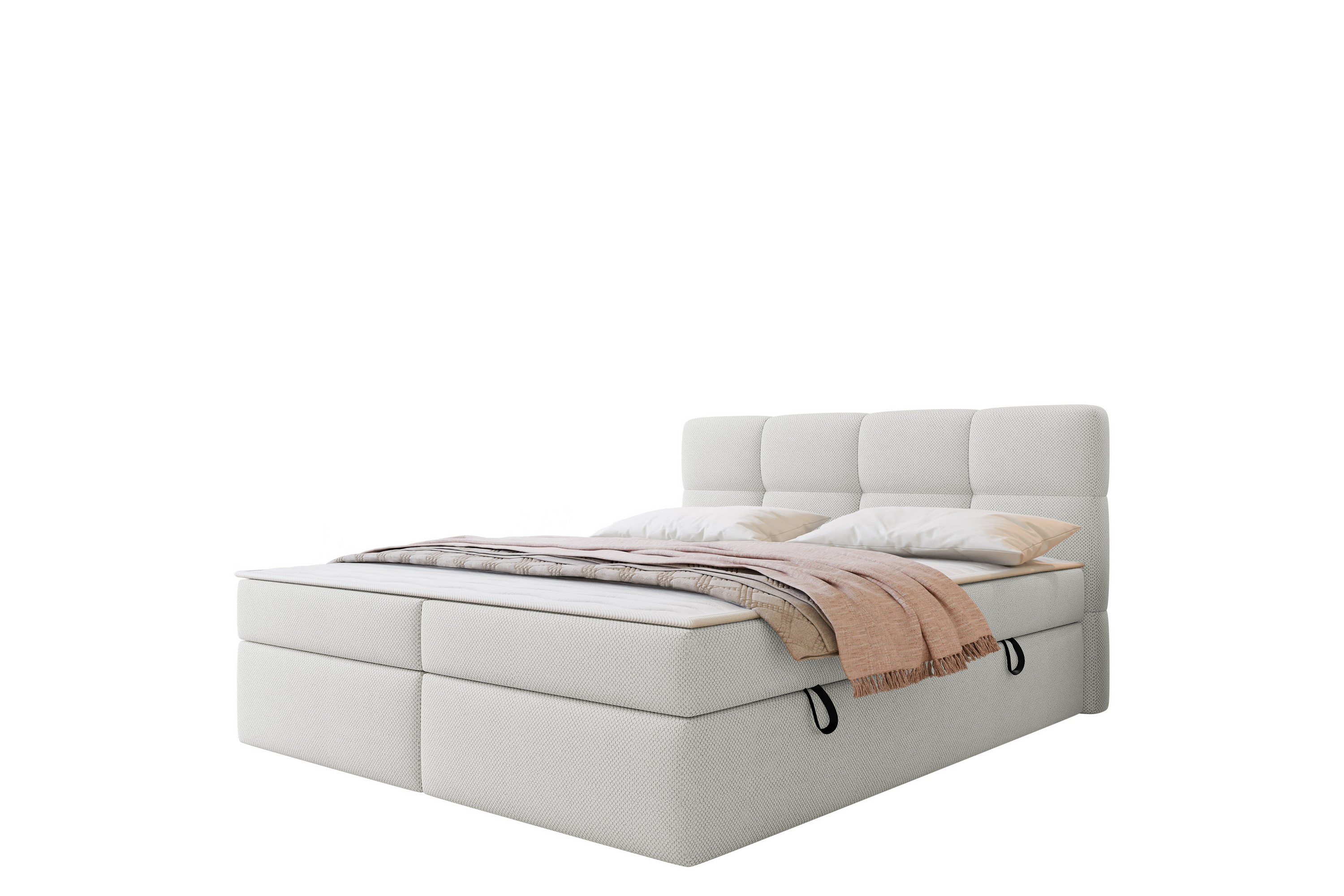 Leckersbo Sängpaket Kontinentalsäng 180x200 cm Vit - Möbler - Trademax