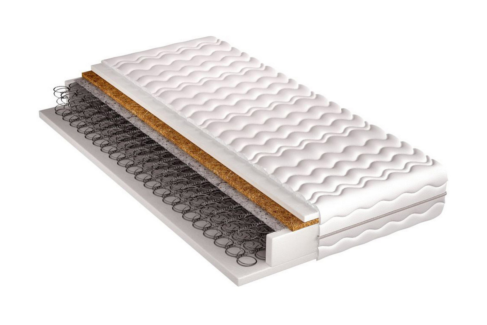 Bedly Presto Madrass 200x120x18 cm Vit - Möbler - Trademax