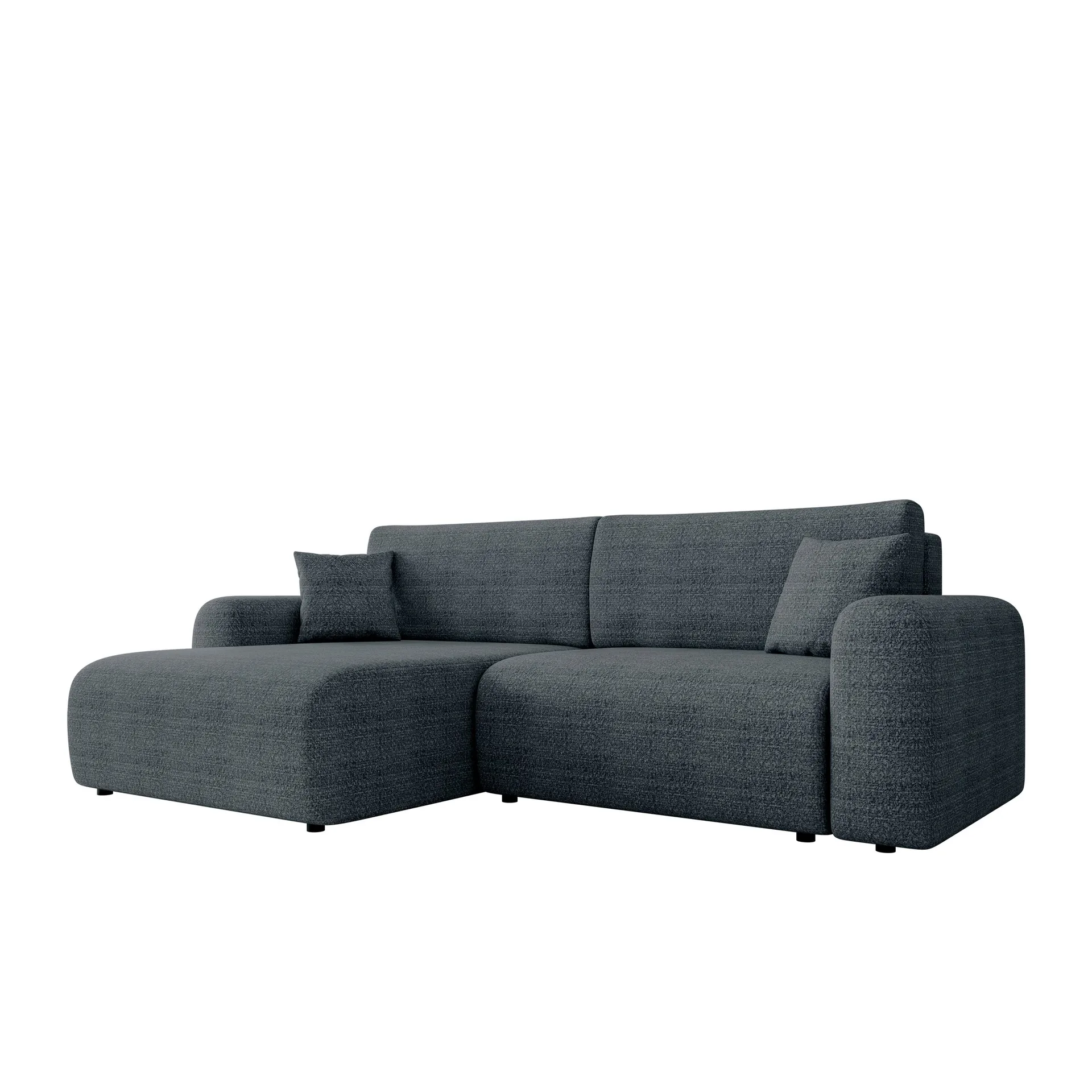 Brenor Bäddsoffa med Divan 3-sits Blå - Möbler - Trademax