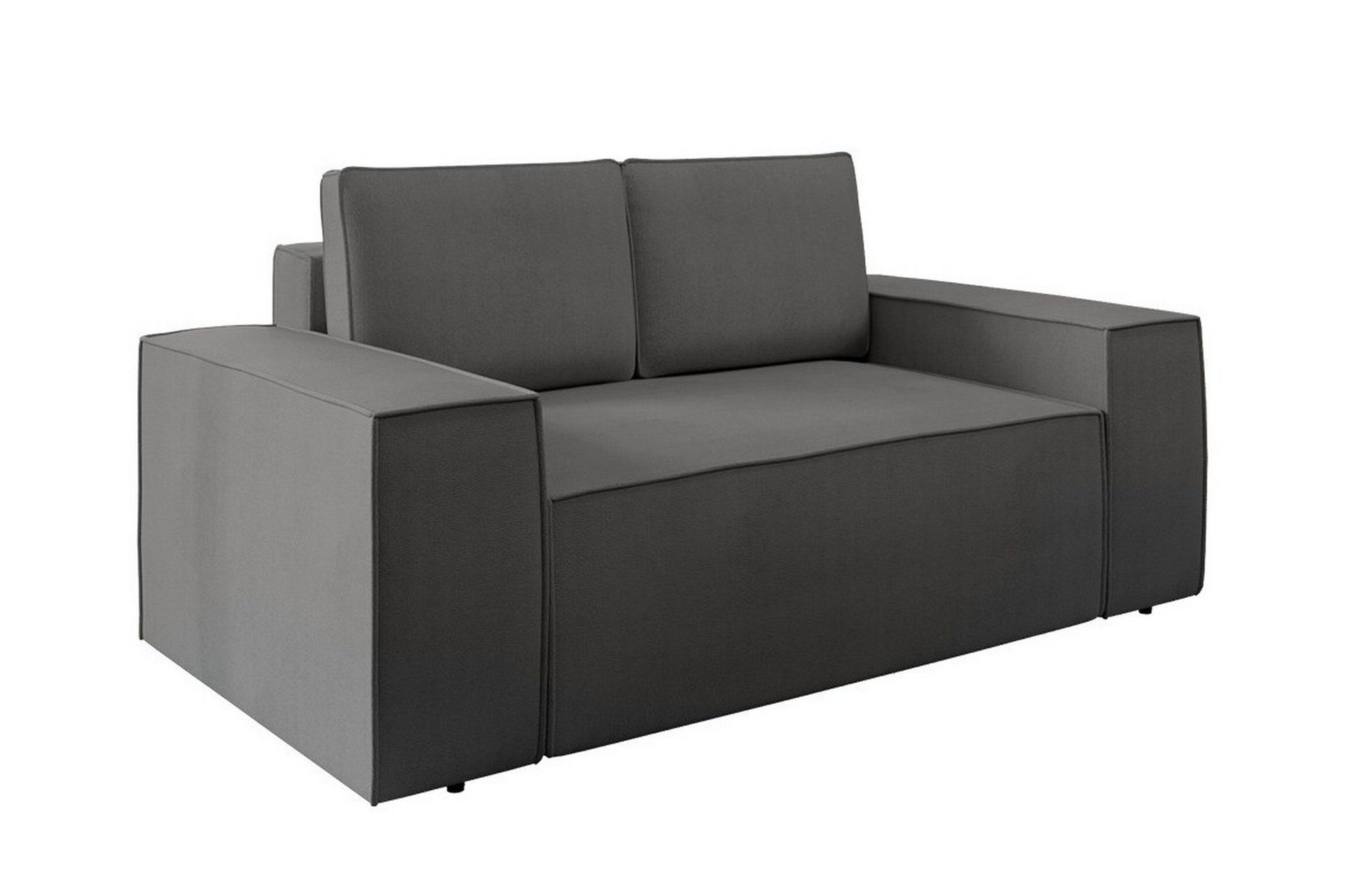 Knocklong 2-sits Bäddsoffa Mörkgrå - Möbler - Trademax