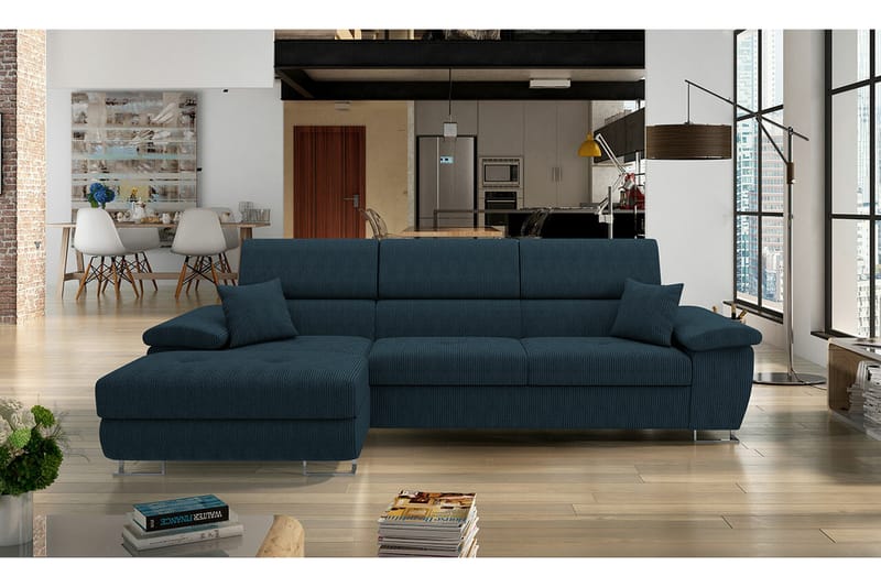 Reginia 3-sits Hörnbäddsoffa - Möbler - Trademax