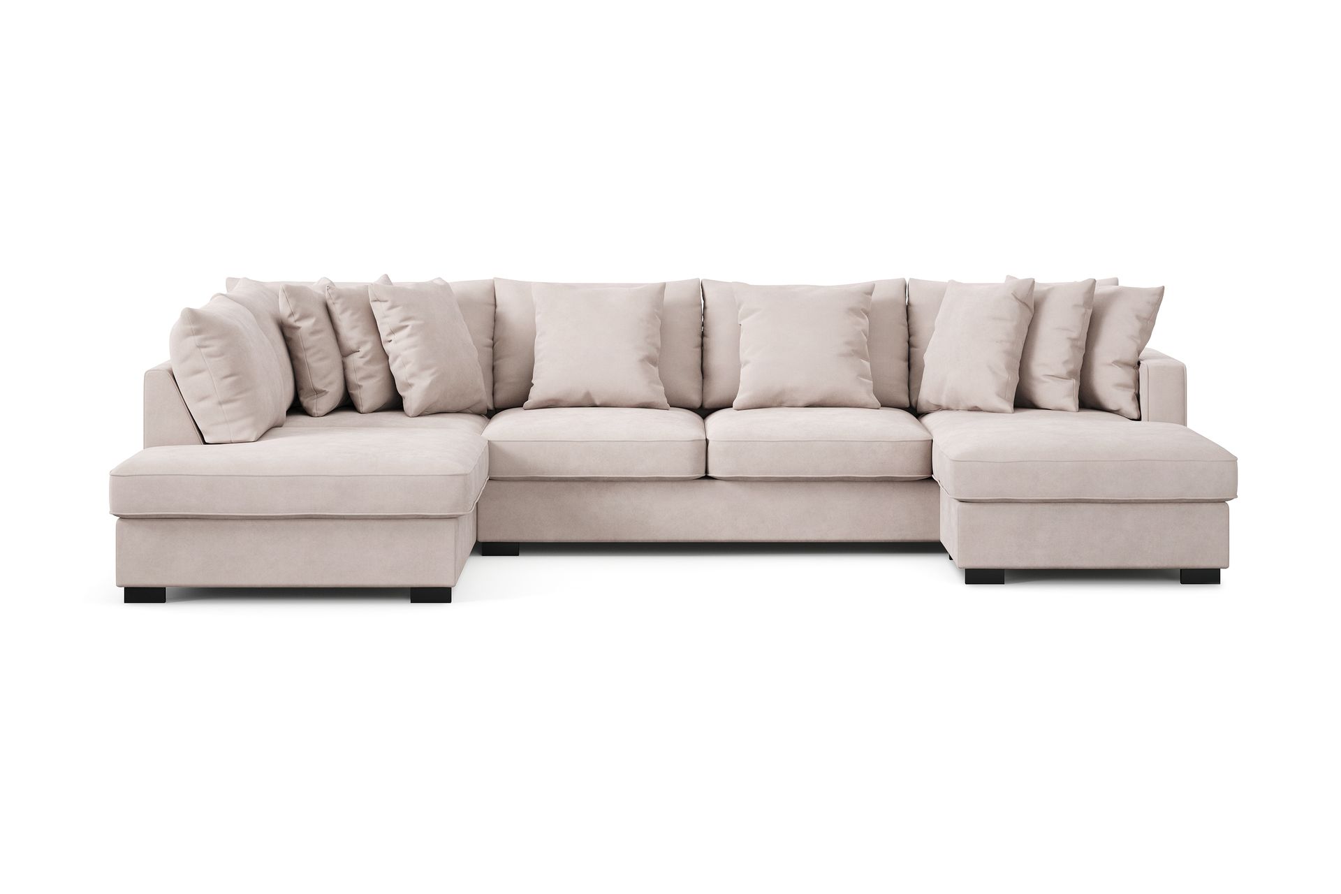 Scandinavian Choice Rossita 5-sits Vänstervänd U-formad Djup Soffa med ...