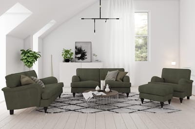 Bloomington Howard Classic Fåtölj Olivgrön - Möbler - Trademax