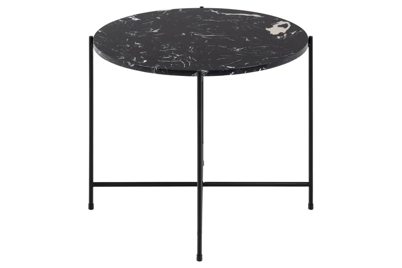 Sakchan Sidobord 52 cm Rund Svart - Möbler - Black Friday coming soon - Trademax