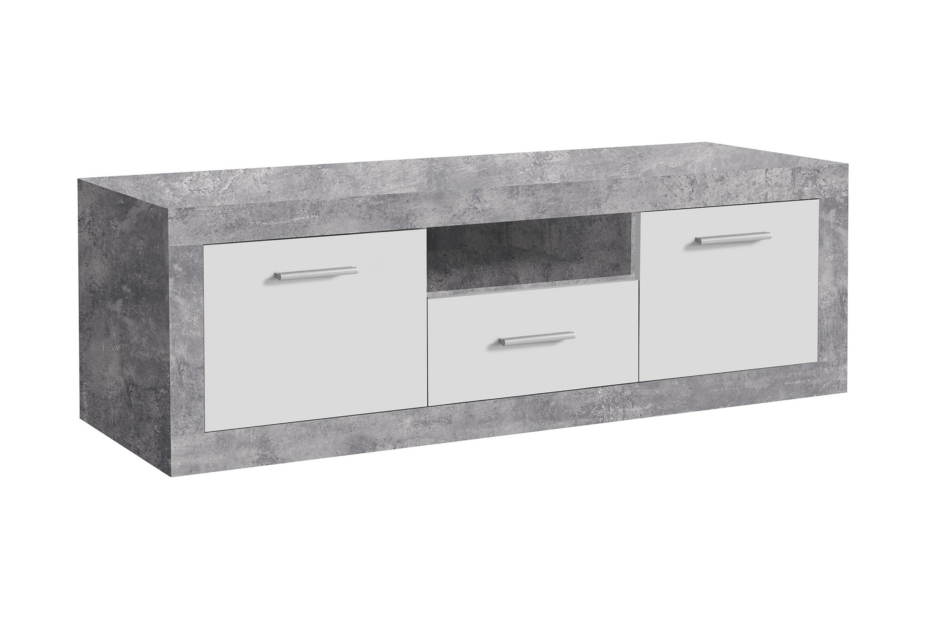 Mohaned TV-Bänk 148 cm Grå - Möbler - Trademax