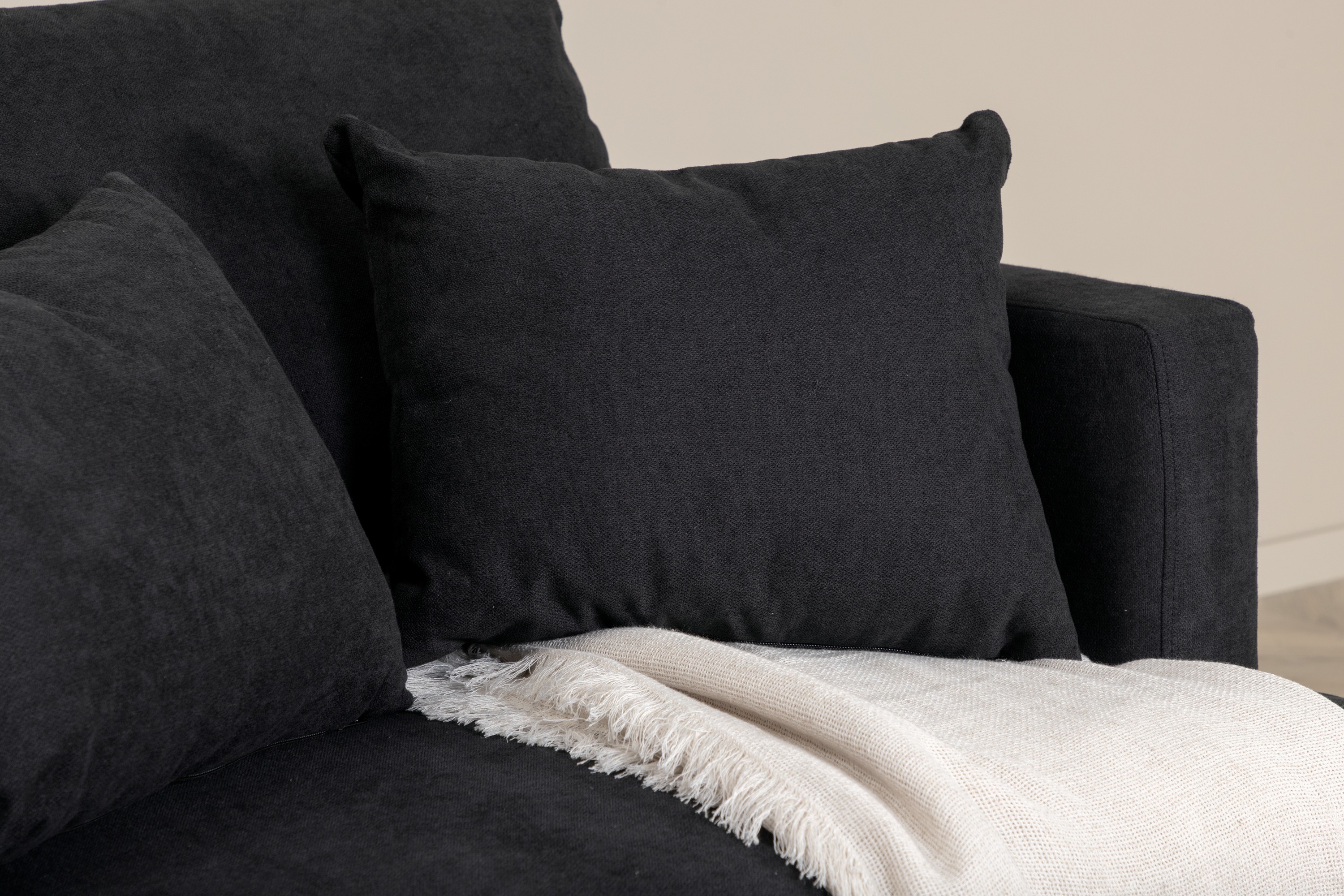 Venture Home Fåtölj Sofia Svart - Möbler - Trademax