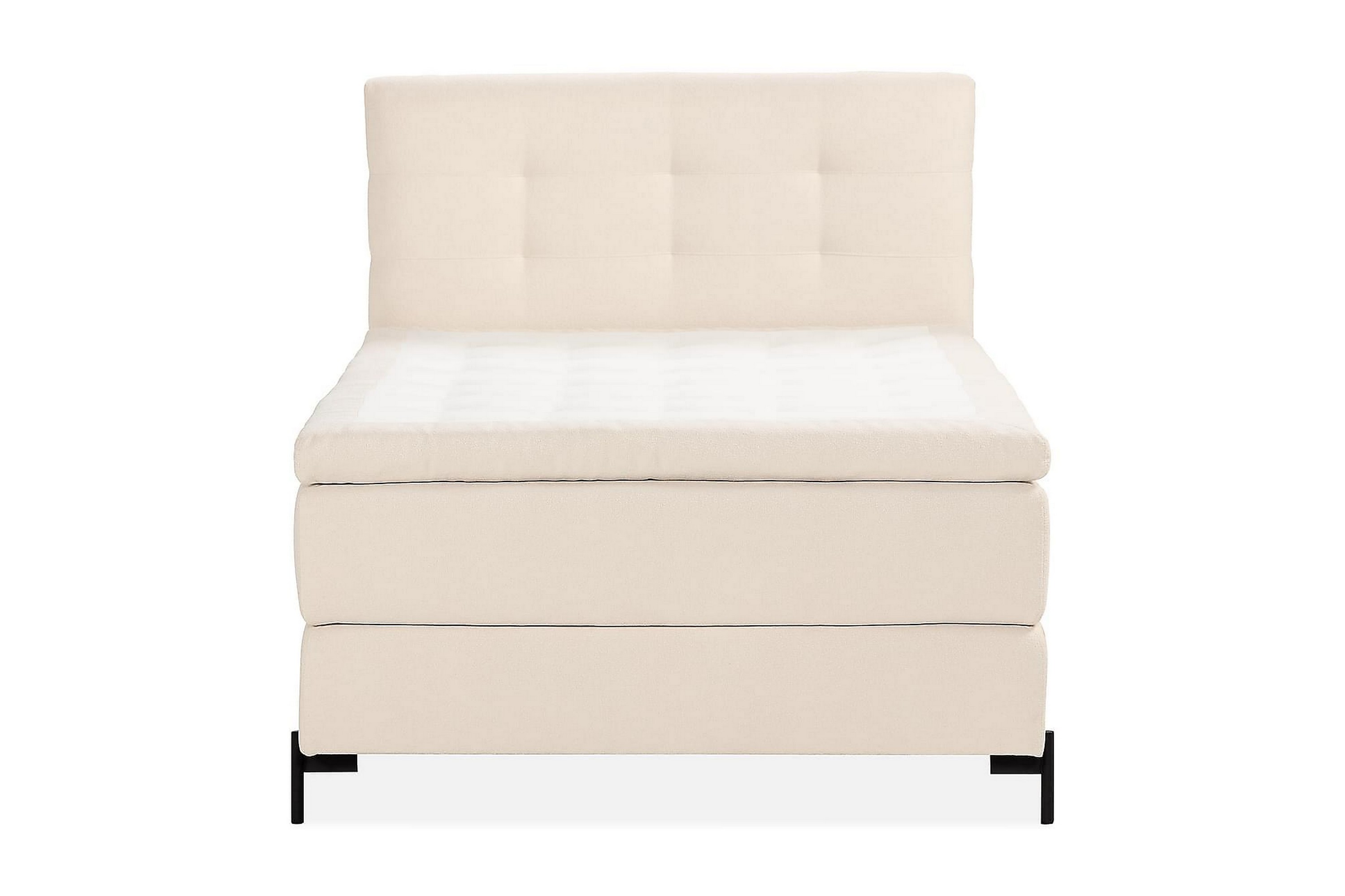 Drömvik Oslo Lyx Kontinentalsäng 120x200 cm Ljusbeige - Möbler - Trademax