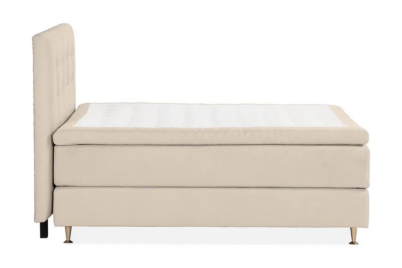 Bedly Oslo Lyx Kontinentalsäng 180x200 cm Beige - Möbler - Trademax