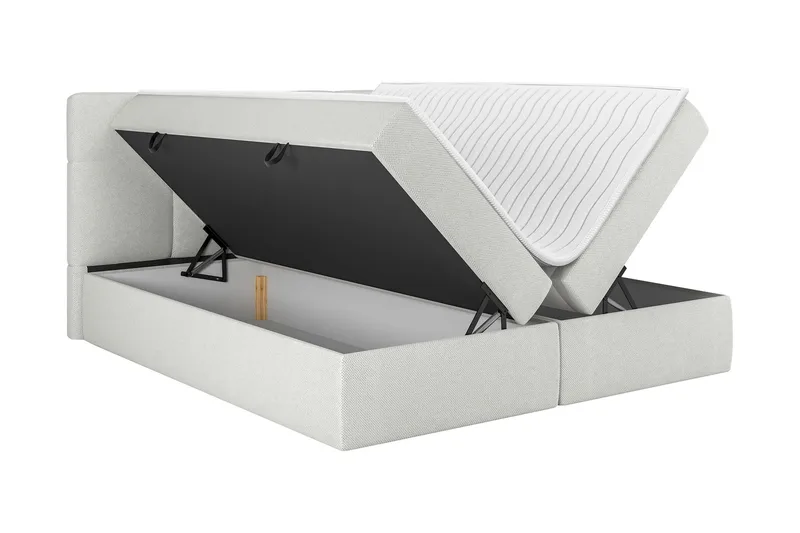 Leckersbo Komplett Sängpaket Kontinentalsäng med förvaring 140x200 cm Grön - Möbler - Black ...