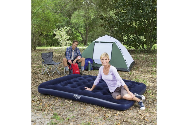 Bestway Pavillo Airbed Queen Uppblåsbar madrass med inbyggd fotpump Bestway - Möbler - Trademax