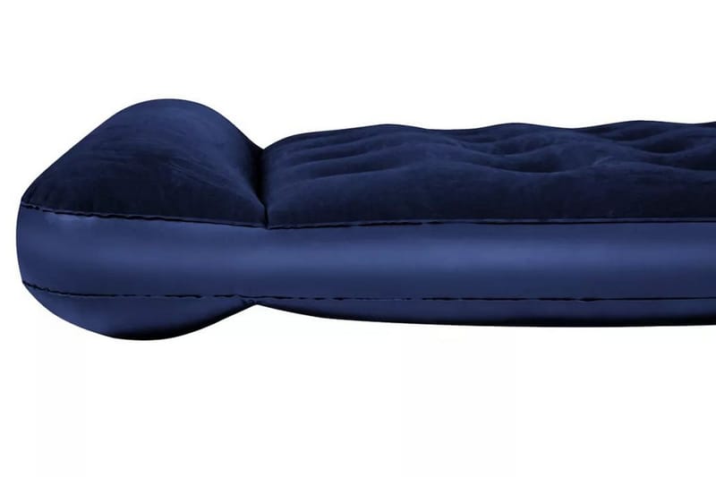 Bestway Uppblåsbar Bestway luftmadrass inbyggd fotpump 191x137x28cm Blå - Luftmadrass ...