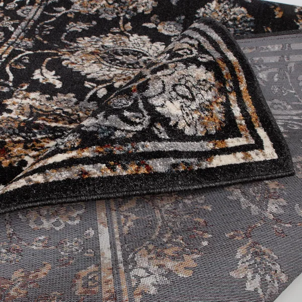 Matta Yelvi 120x180 cm Svart/Beige - Textil & mattor - Trademax