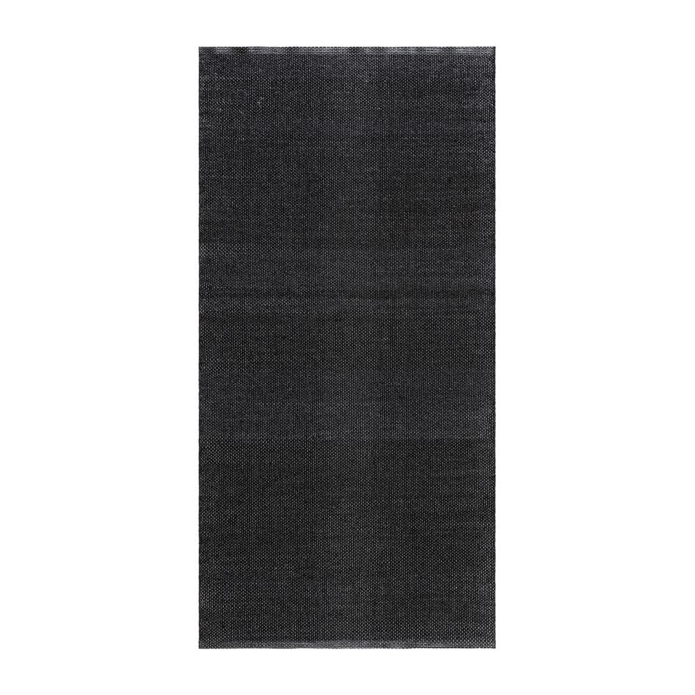 KM Home Plastmatta Hilma Plain 70x150 cm, Svart - Textil & mattor ...