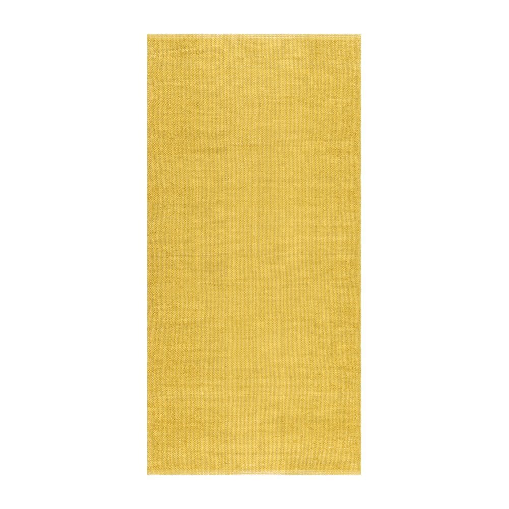 KM Home Plastmatta Hilma Plain 150x220 cm, Gul - Textil & mattor - Trademax