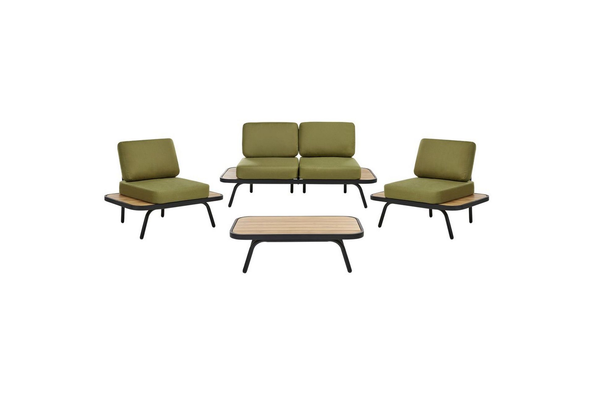Loungegrupp med bord Minozzo - Utemöbler - Trademax
