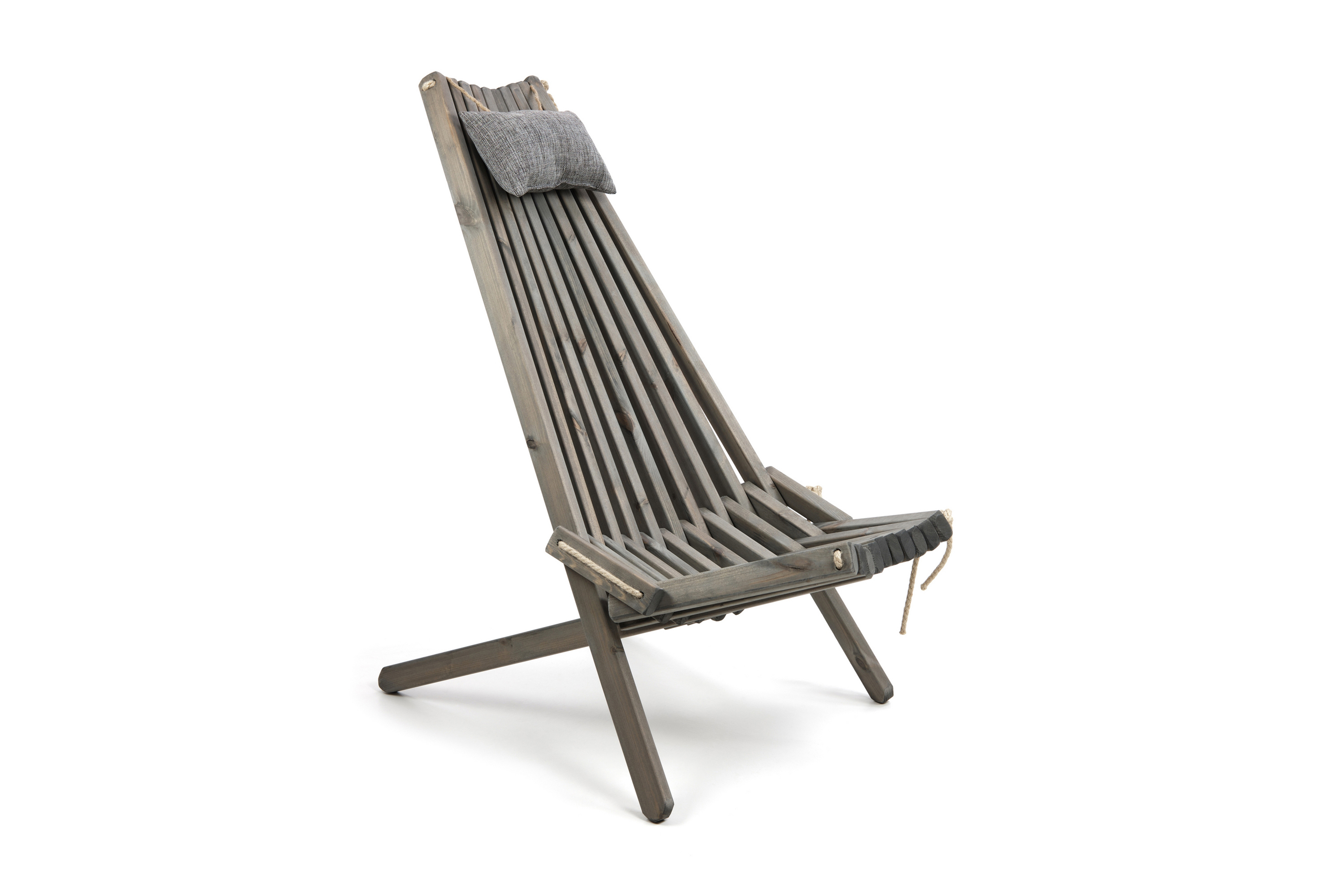 Comfort Garden Park Solstol 2 st Grå - Utemöbler - Trademax