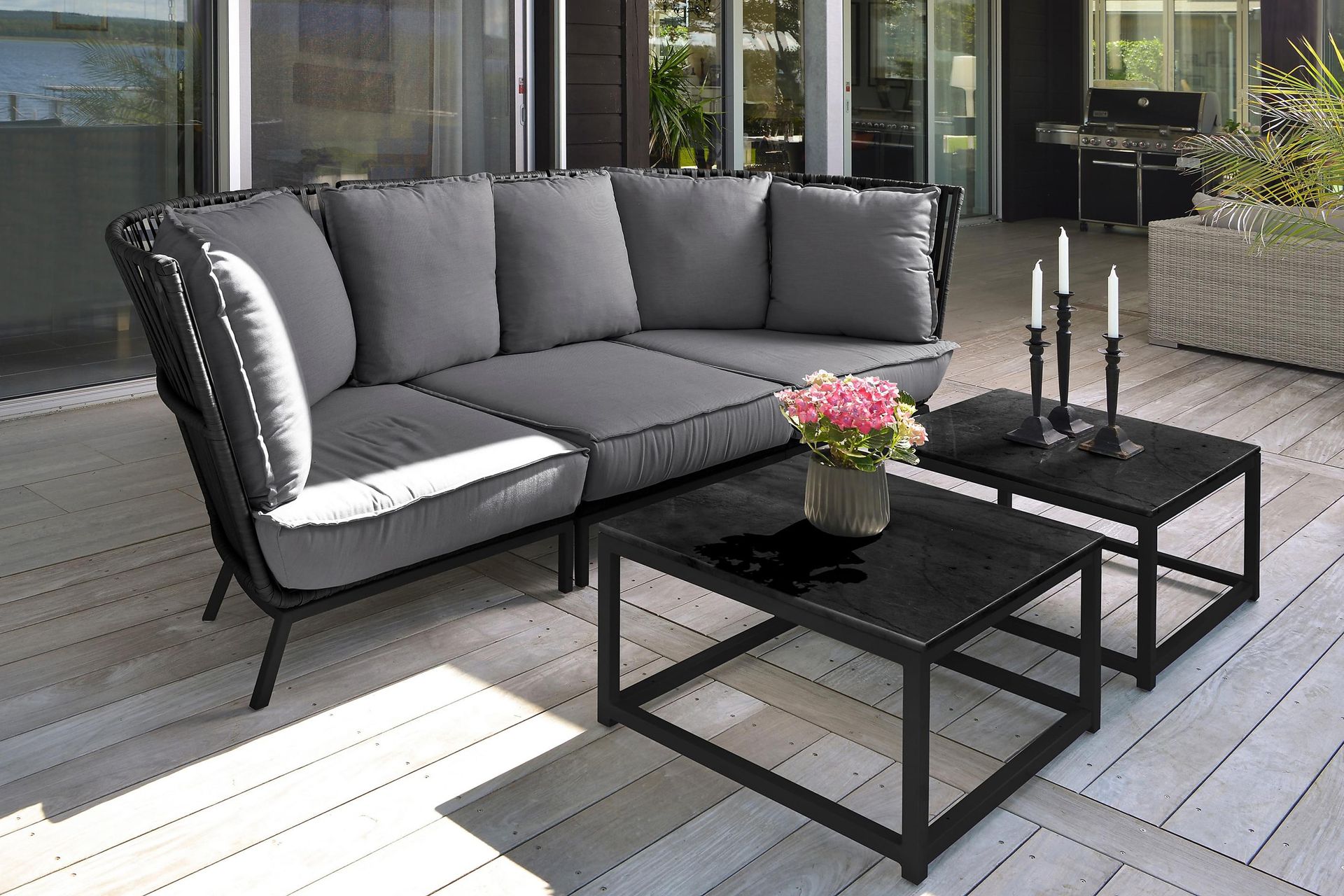 Hillerstorp Hillerstorp svängd Jet Set Loungesoffa Utomhus - Utemöbler ...