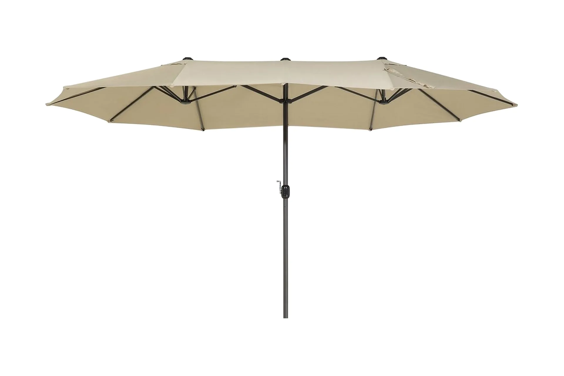 Leppin Parasoll Beige - Utemöbler - Trademax