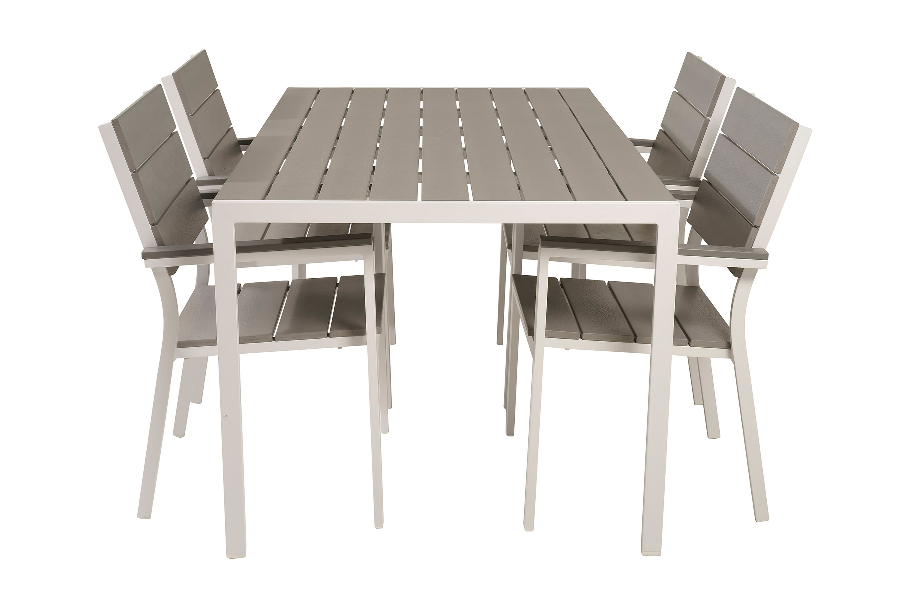 Comfort Garden Buitepos Matgrupp Utomhus inkl 4 Konob Stolar Polywood ...