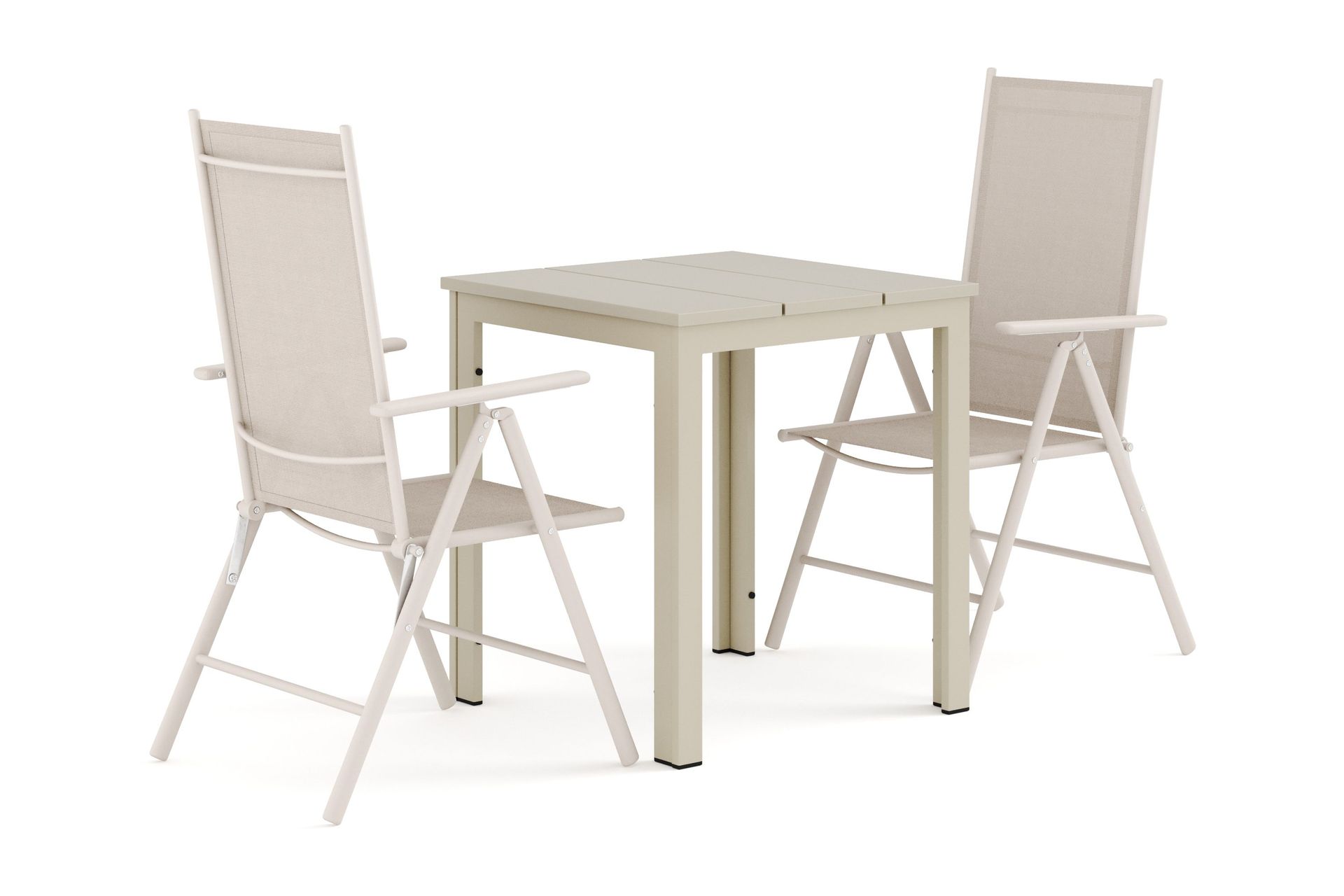 Comfort Garden Tunis utomhus caféset 70x70 cm med 2 Maggie ...